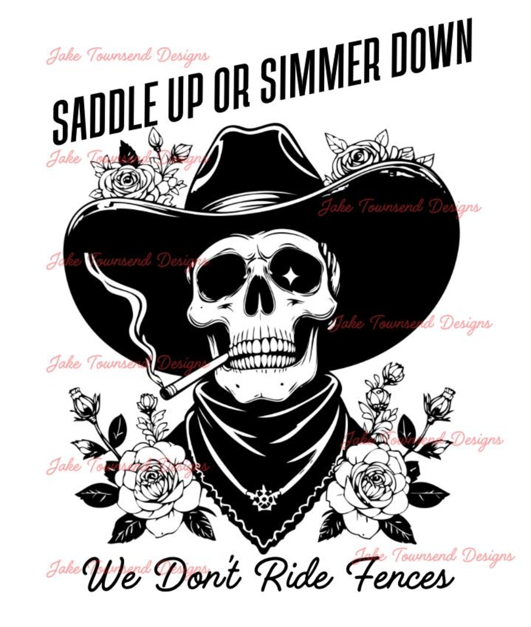 Western Cowboy Skeleton Png With Transparent Background - Etsy