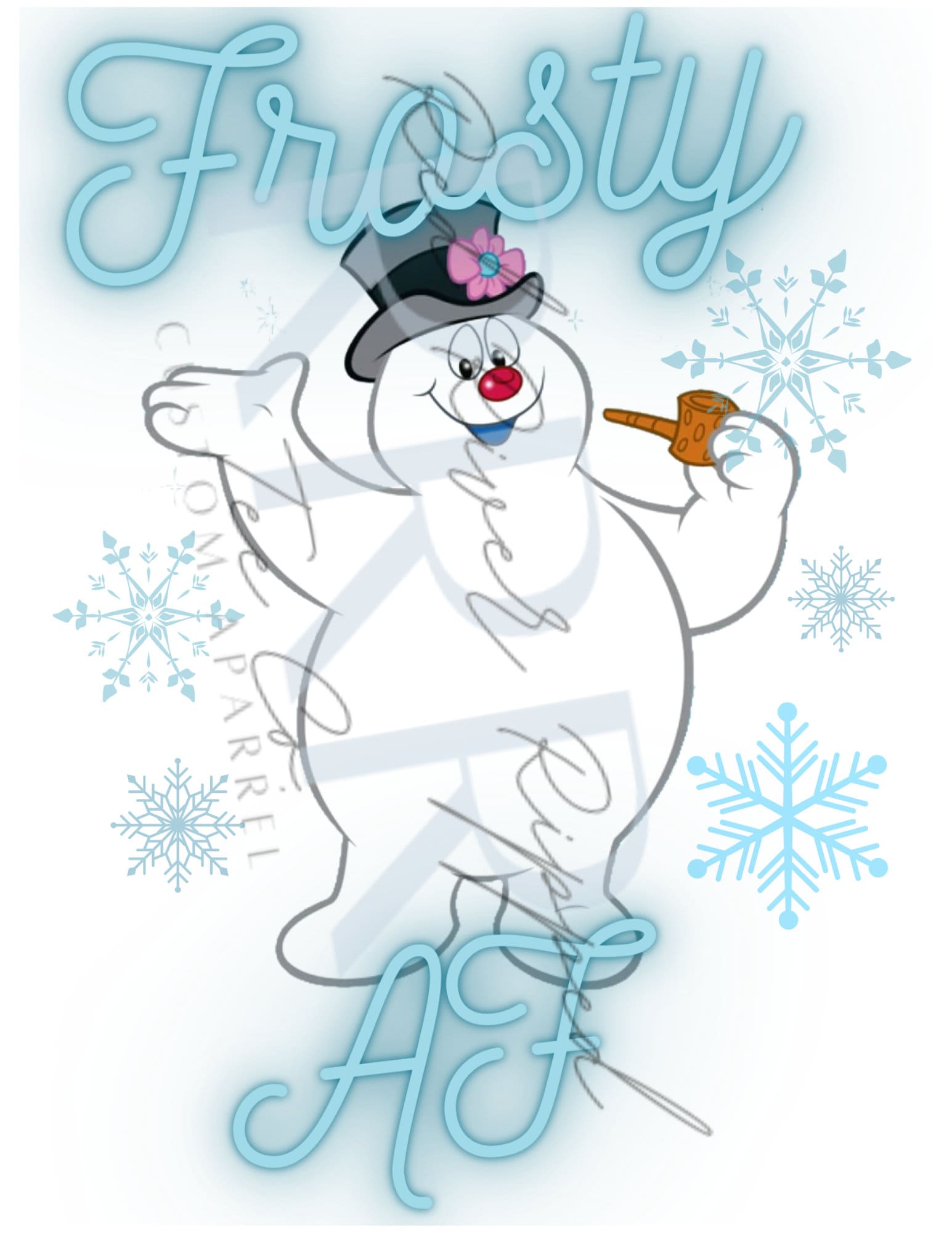 Frosty the Snowman Png - Etsy