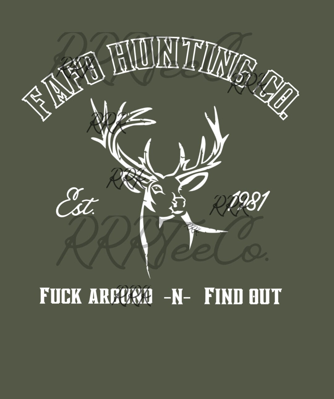 Fafo Hunting Co Png With Transparent Background - Etsy