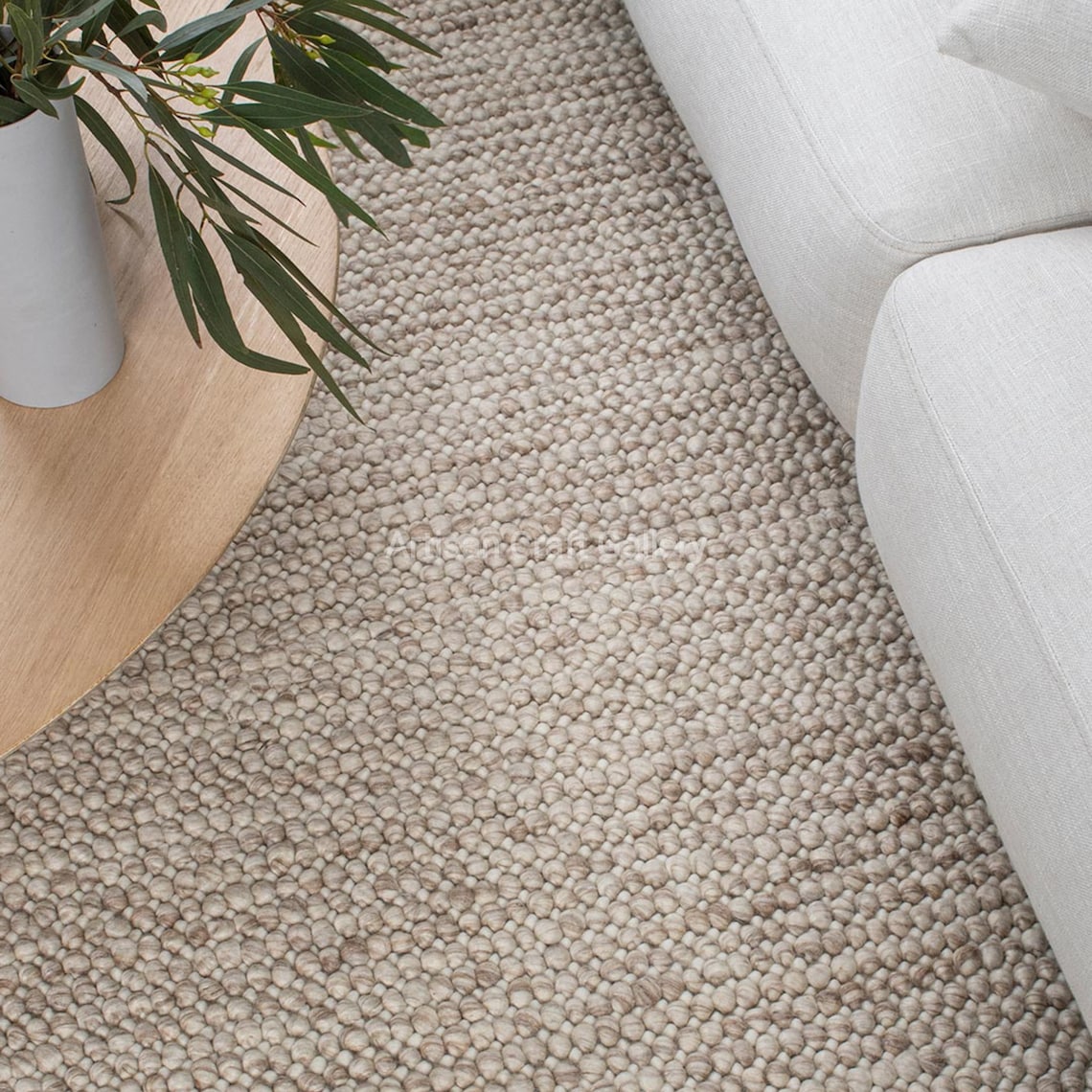 Handwoven 100% Wool Pebble Rug for Living Room, Bedroom Rugs - Etsy