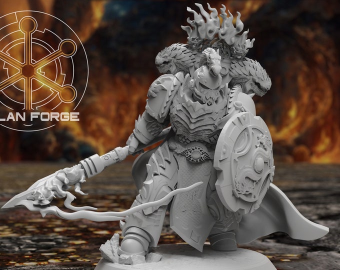 Primarch of Salamanders, Forge Father VULKAN Fantasy/sci-fi/resin ...