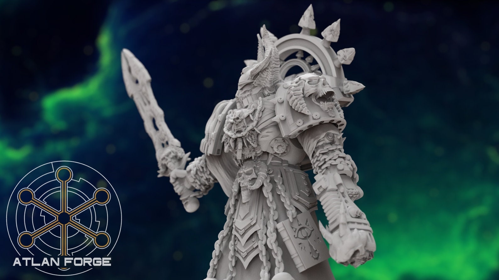 Hades Sorcerers Grimdark Sci-fi Tabletop Gaming Miniature 28 Mm 32 Mm ...