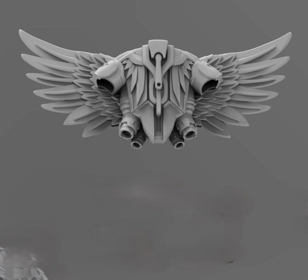 Angel Jump Pack | Angelic Knights | Grimdark Sci-fi | Tabletop ...