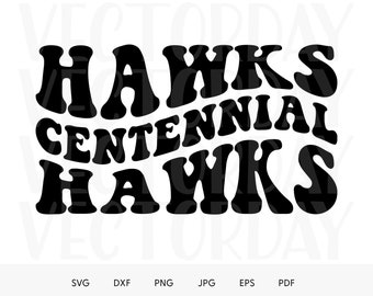 Centennial Hawks Png - Etsy