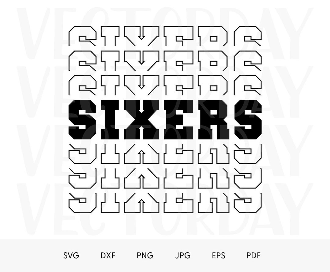 Sixers Svg Sixers Mascot Svg Team Mascot Svg School Spirit - Etsy