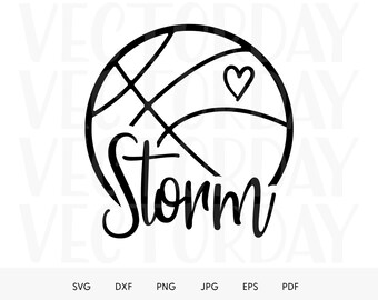 Red Storm Mascot Svg - Etsy