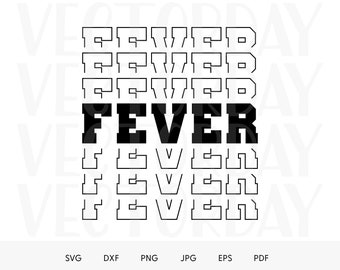 Fever Mascot Svg - Etsy