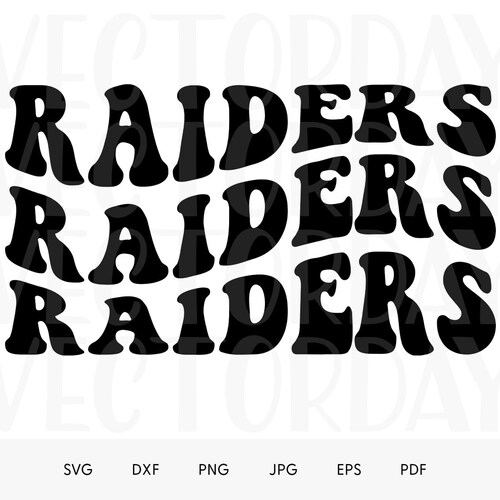 Raiders Football Svg File - Etsy