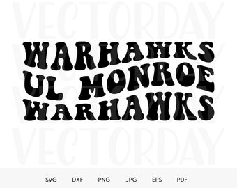 Warhawks School Svg - Etsy