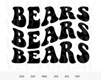 Bears School Spirit Png - Etsy