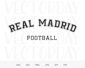 Real Madrid Svg File - Etsy