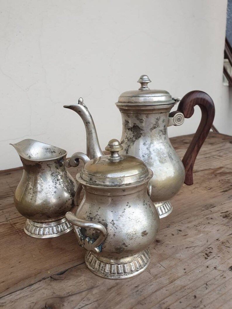 Vintage Silverplated Coffee Set Vintage Tea Set Vintage Teapot - Etsy