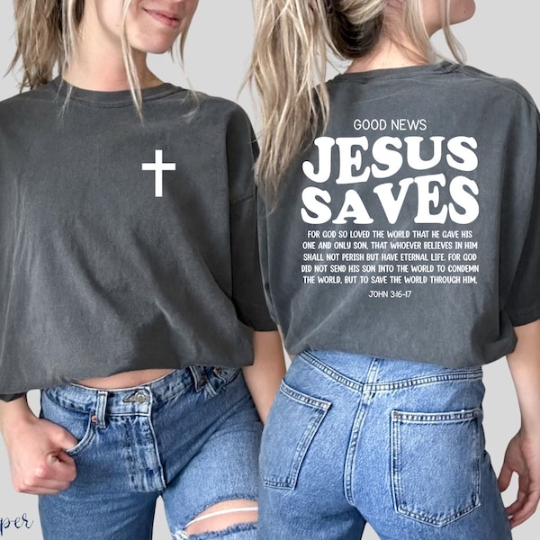 Jesus Saves T Shirt - Etsy