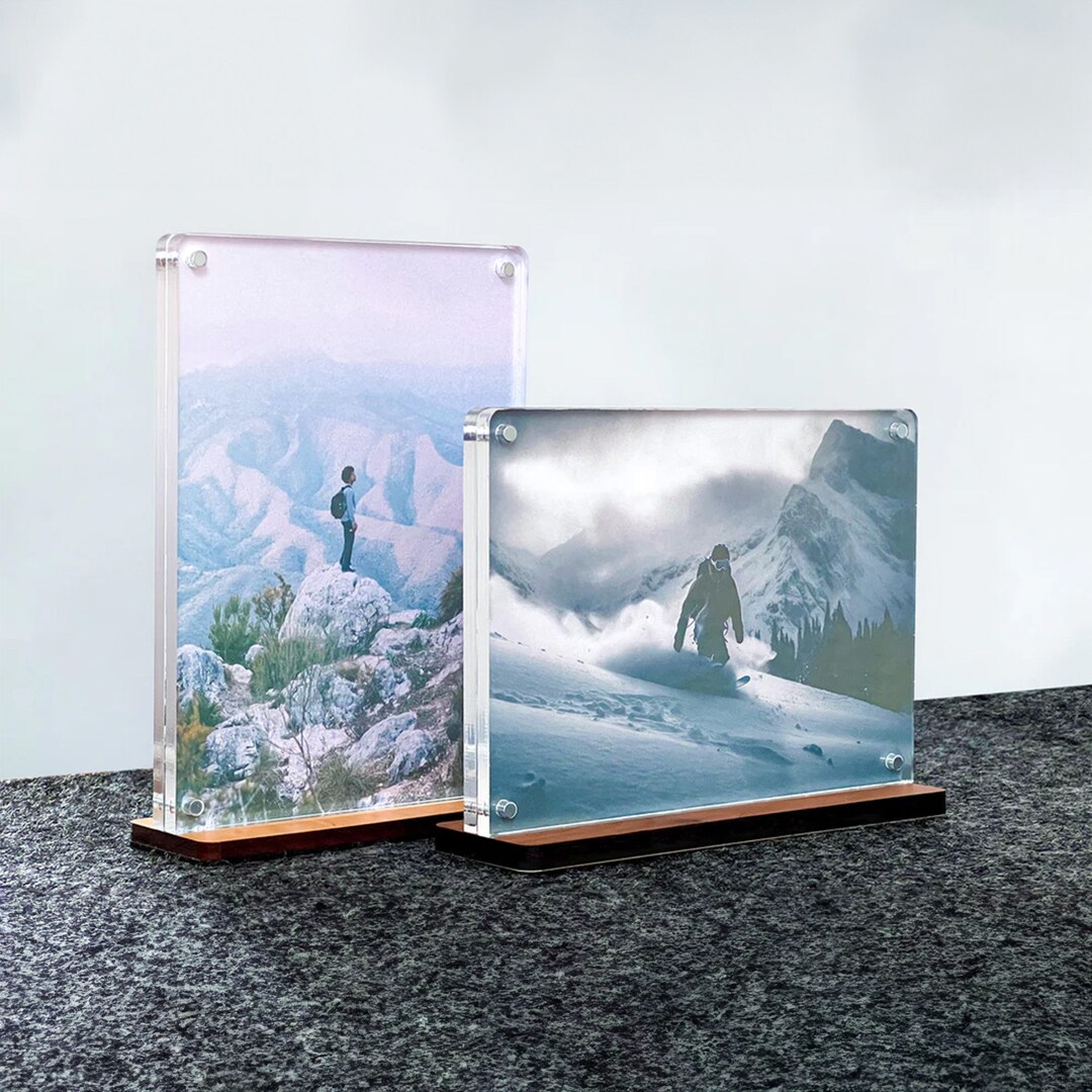 Magnetic Acrylic Table Stand [photo Format] - Etsy