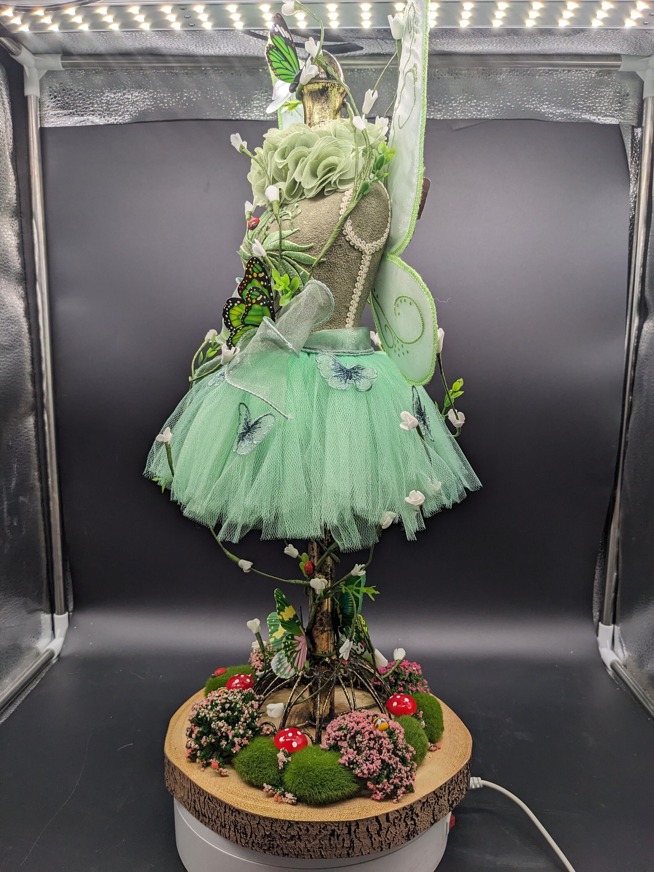 Bespoke Woodland Themed Fairy Table Mannequin Centrepiece - Etsy UK