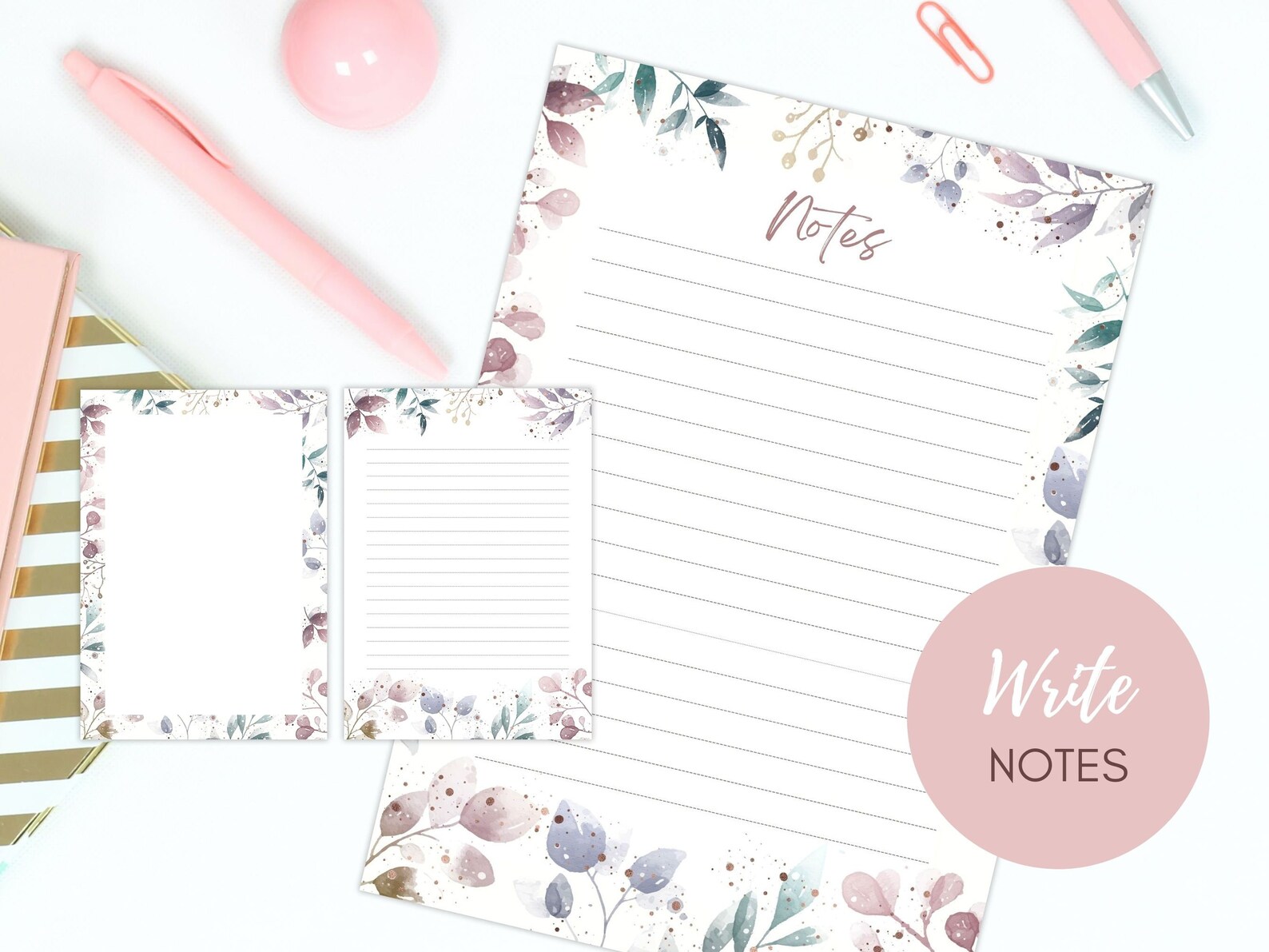 Printable Floral Weekly Planner to Do List Printable - Etsy