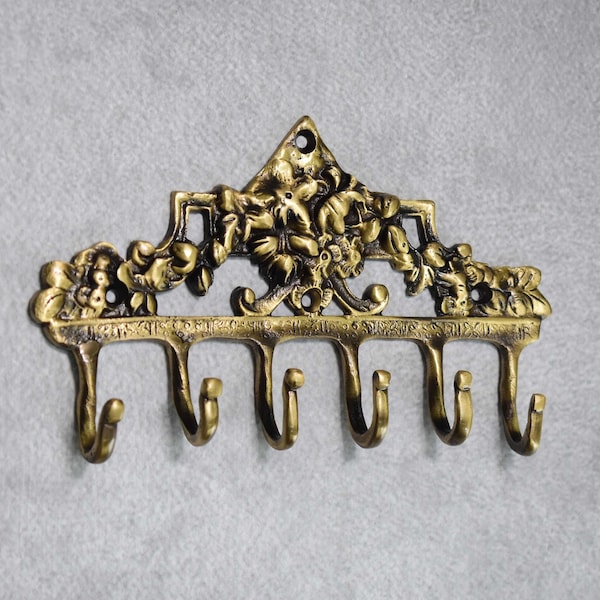 Vintage Key Hooks for Wall - Etsy