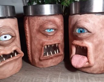 Monster Jar - Etsy
