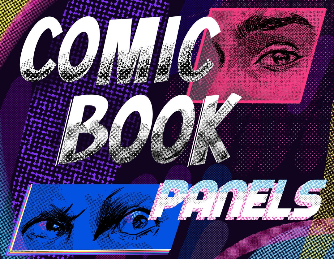 Comic Book Title Panels for Twitch, Website, Profile, Social Media ...