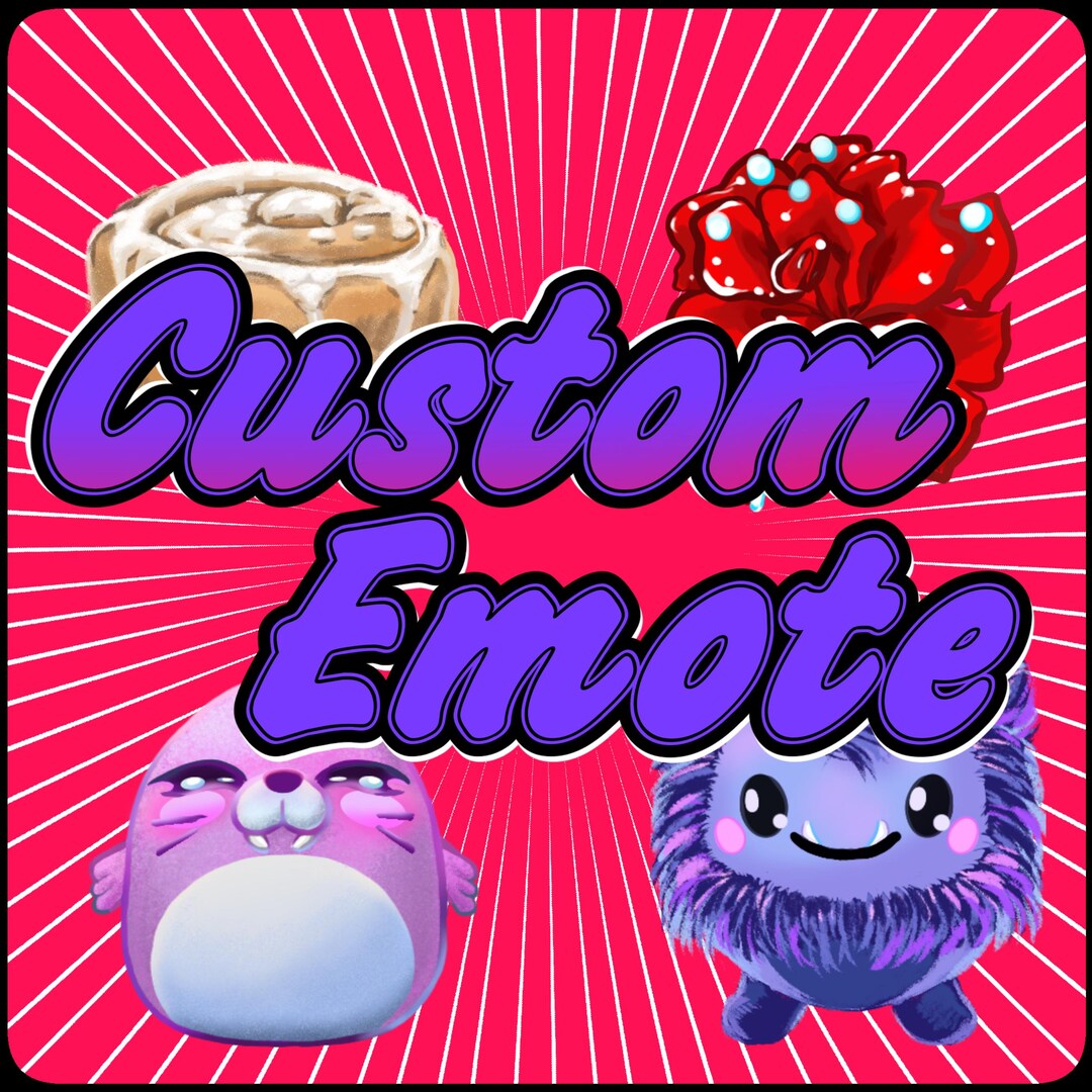 Custom Emote - Small Graphic Illustration for Emote or Emoji for Stream ...