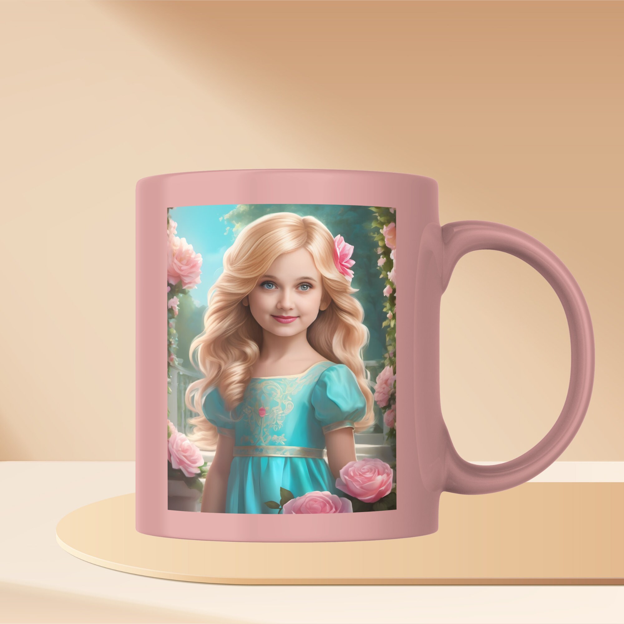 Personalized Royal Princess Portrait From Photo, Gift for Kids, Custom ...