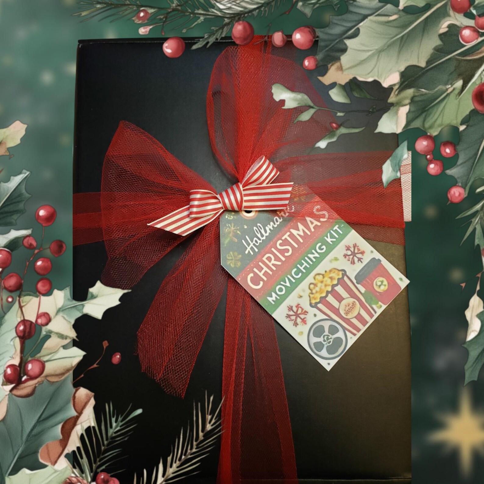 Hallmark Christmas Movie Watching Gift Box, Christmas Gift Blanket ...
