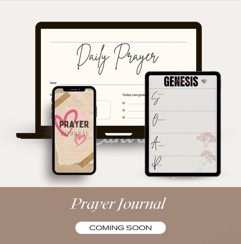 Digital Prayer Journal - Etsy