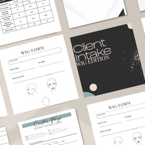 Wig Client Intake Form - Etsy