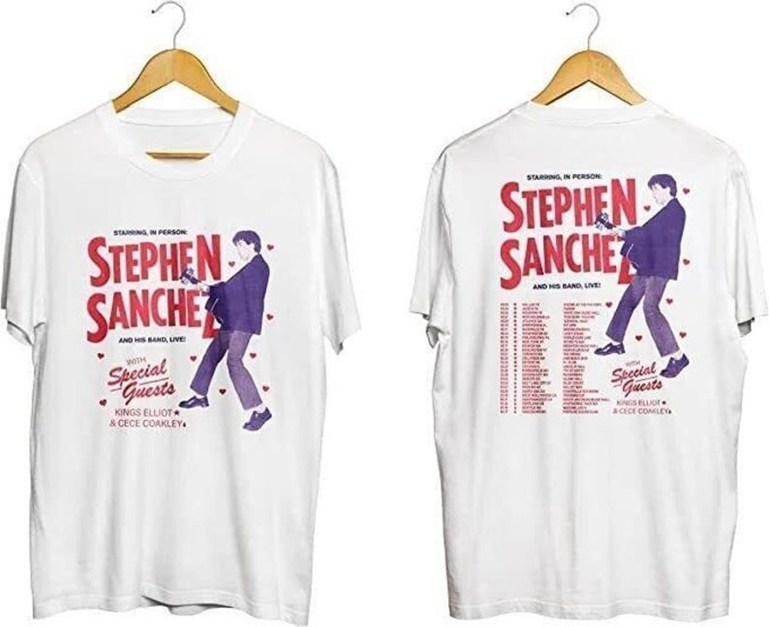 Stephen Sanchez Tour 2023 Shirt 2023 North America Tour - Etsy