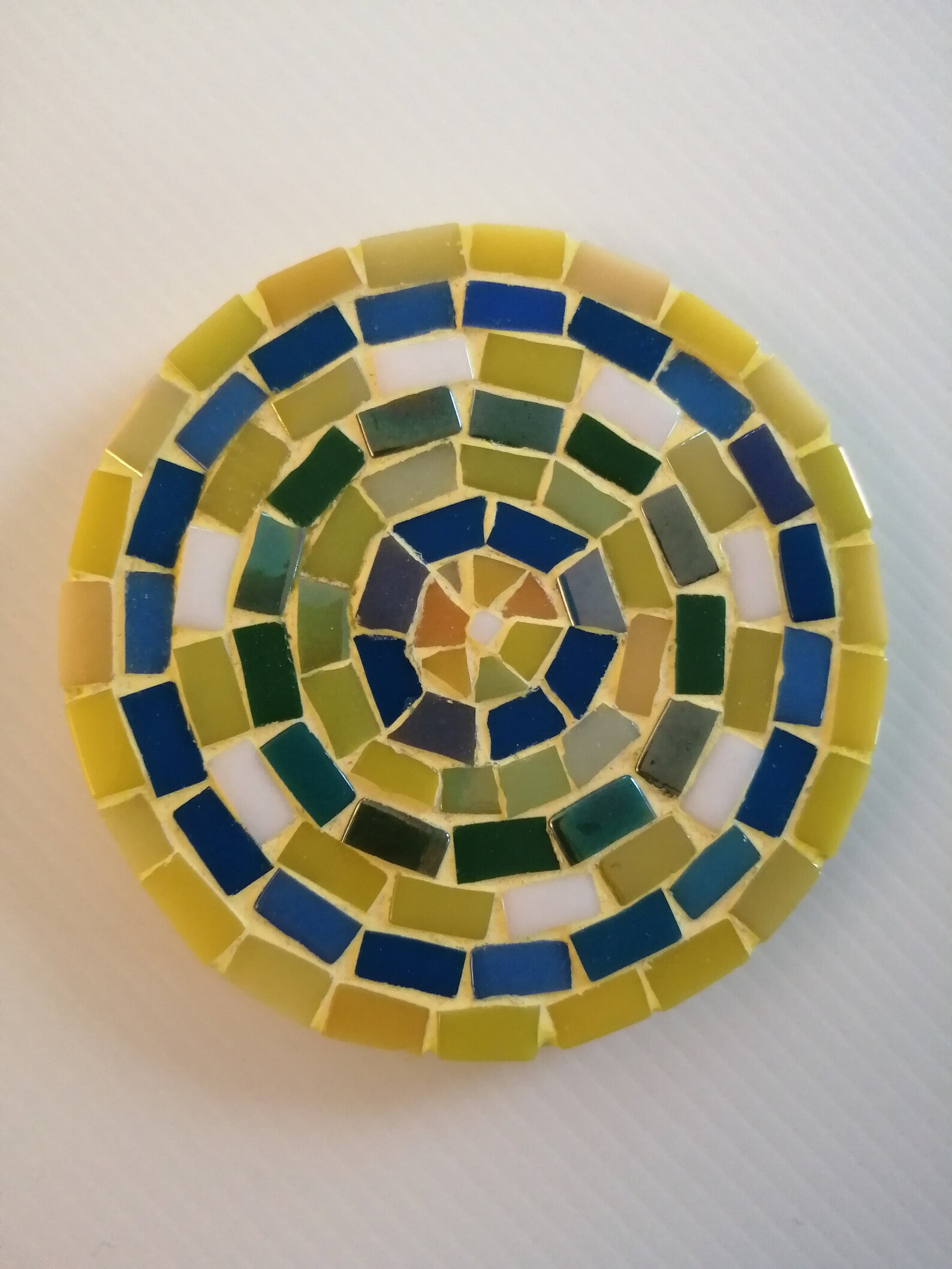 Set of 4 Mosaic Coasters - Etsy