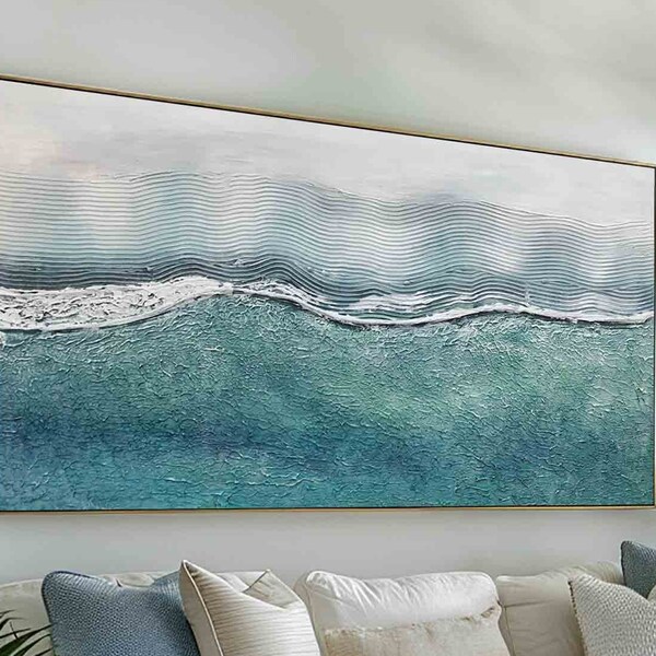 Abstract Wave Art - Etsy