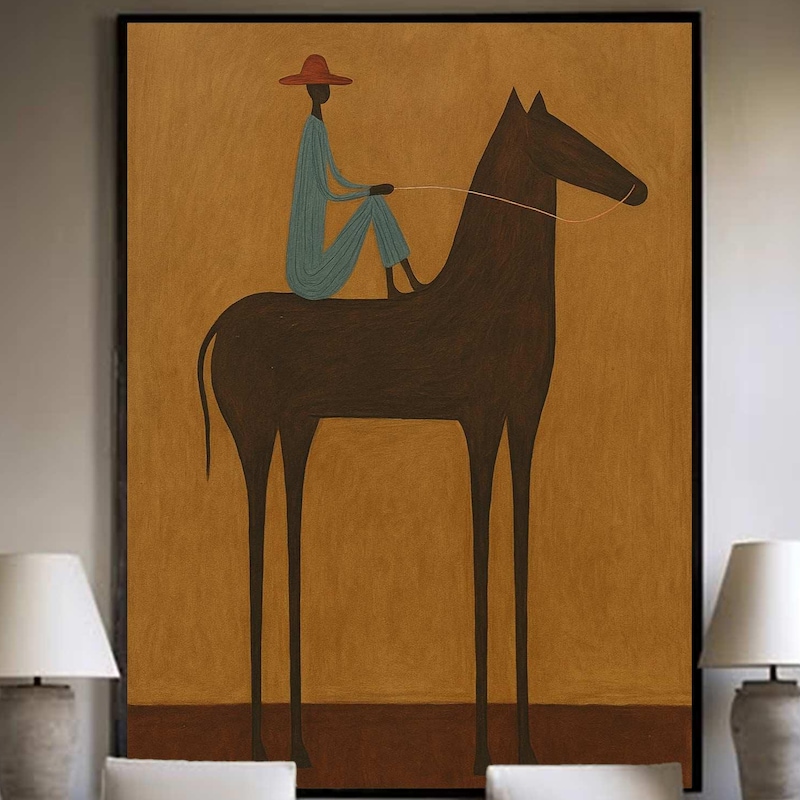 Custom Character Art Horse - Etsy