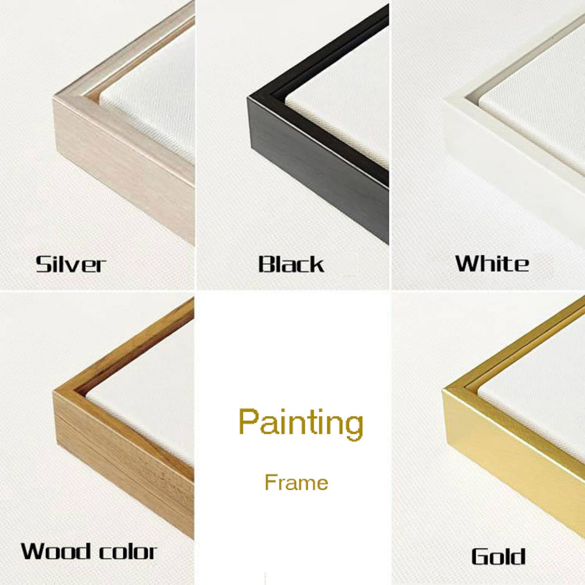 Abstract White Wall Art Framed Textured Landscape Wall Art - Etsy