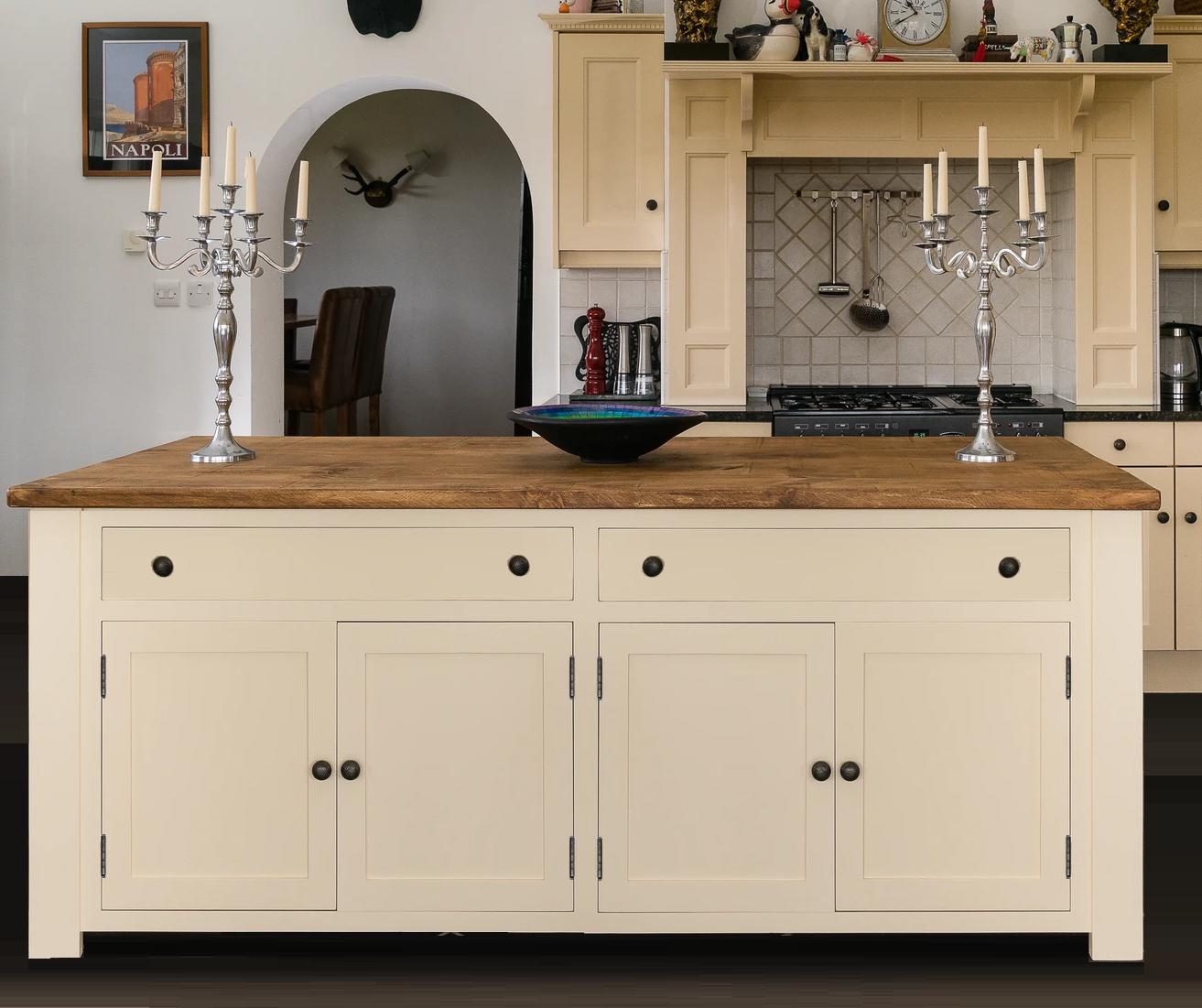 Honeydew Grand Kitchen Island. Freestanding Kitchen Furniture - Etsy UK
