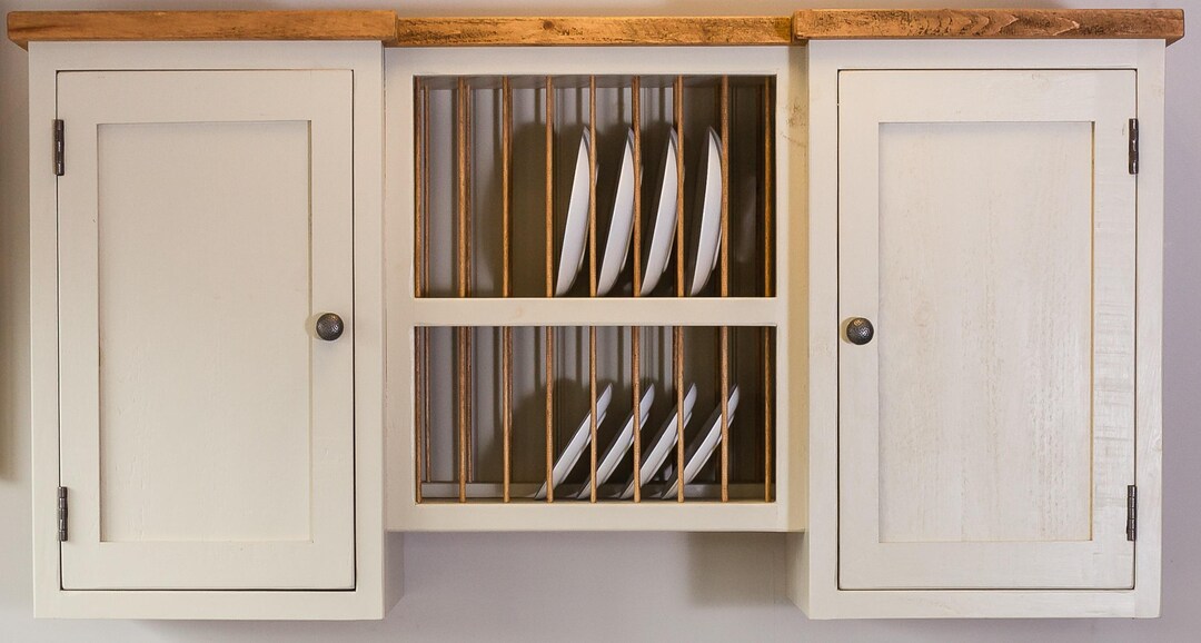Buttercup Rustic Plate Rack Wall Unit. Any Size. Any Farrow and Ball ...