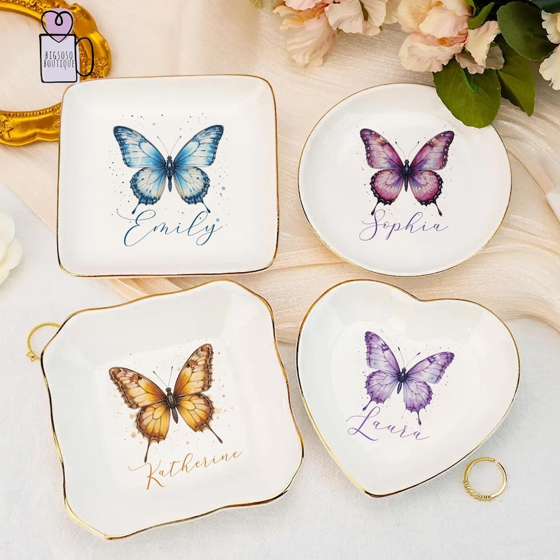 Butterfly Dish - Etsy