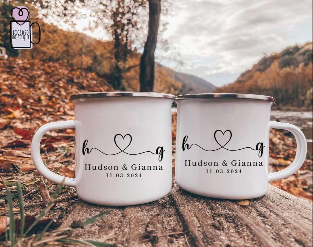 Mr and Mrs Mug, Personalized Mr Mrs Wedding Mug, Custom Wedding Gift ...