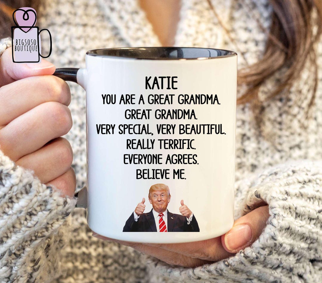Custom Great Grandma Mug, Great Mom Mug, Custom Message on Mug, Mother ...