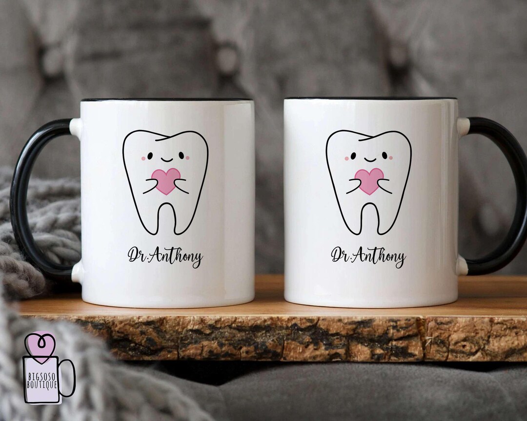 Custom Doctor of Dental Surgery Mug, Dentist Mug, Teeth Mug, Teeth ...