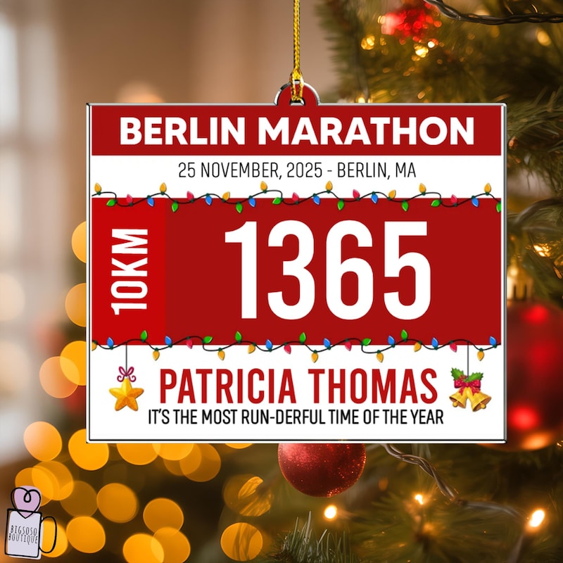 Custom Race Bib - Etsy