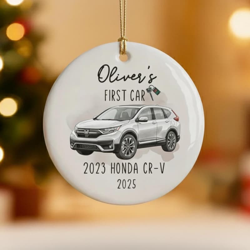 My 1st Car 2025 Ornament - Etsy