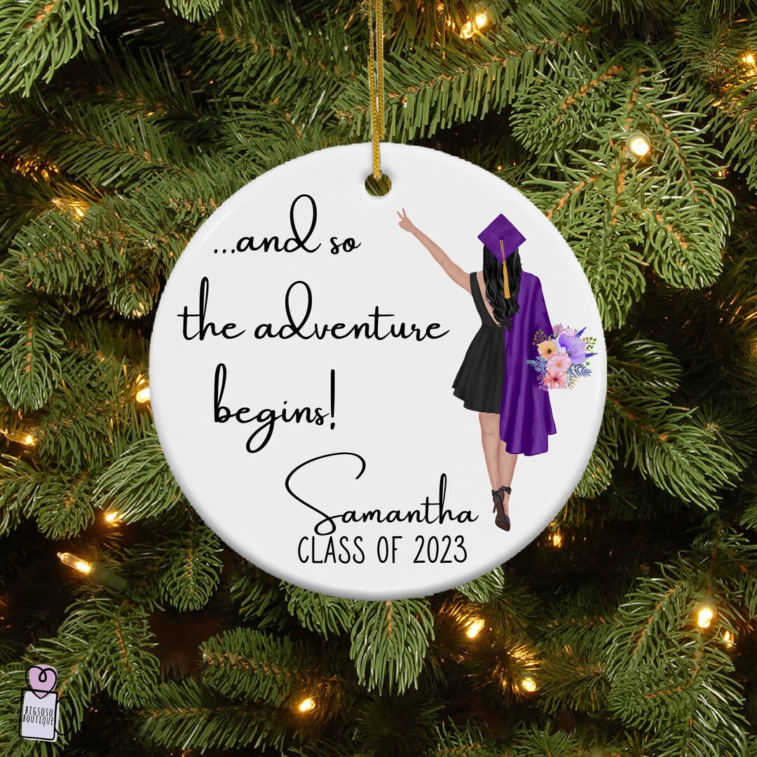 Graduation Ornament, Graduation Gift, Mastered It Ornament, Collage ...
