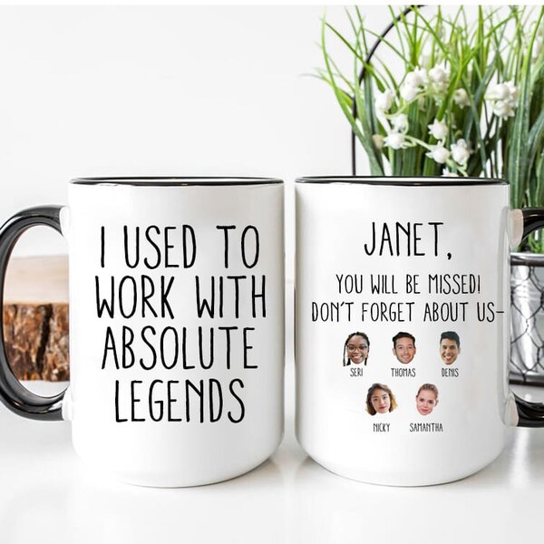 I Used to Work With Legends Mug - Etsy