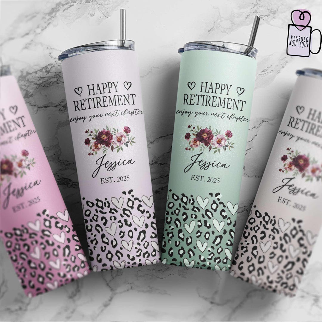 Retirement Tumbler, Funny Retirement, Gift for Retirement Party, Friend ...