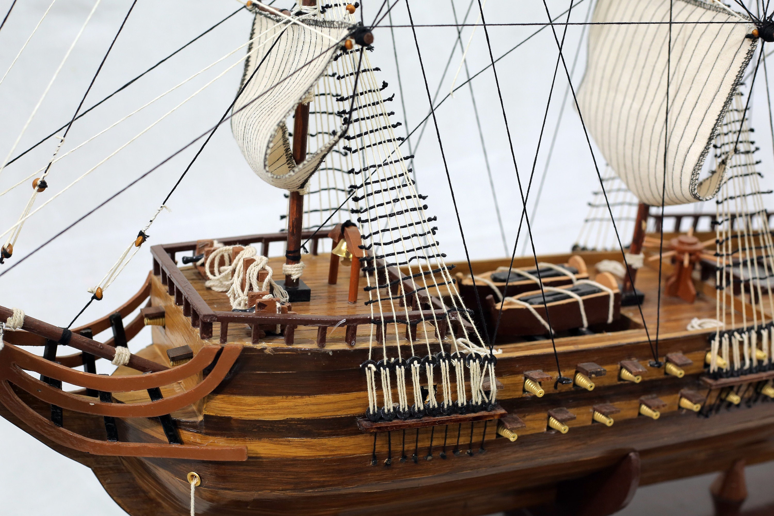 La Licorne Wooden Model Ship - Etsy