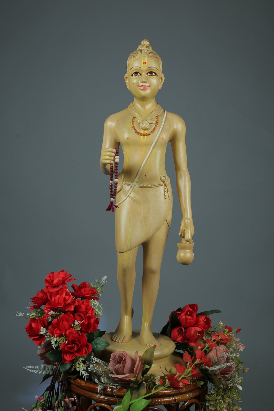 Nilkanth Varni Statue Wooden Lord Swaminarayan Idol Swami Nilkanth ...