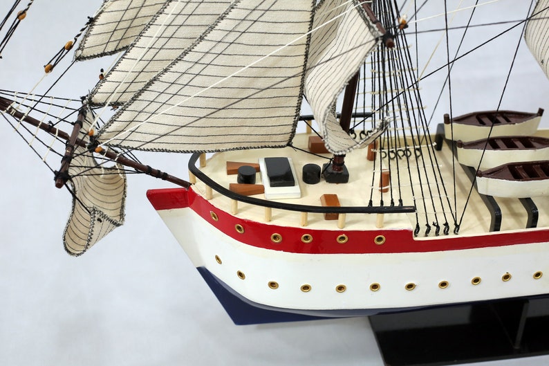 US Coast Guard Wooden Model Ship | Etsy