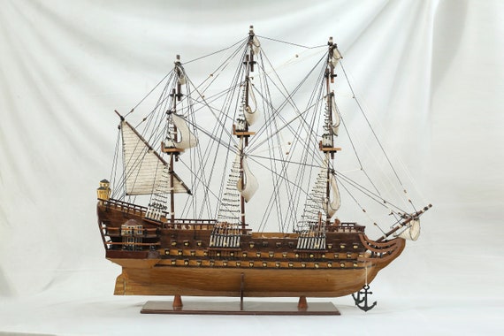 Royal Louis Wooden Model Ship | Etsy