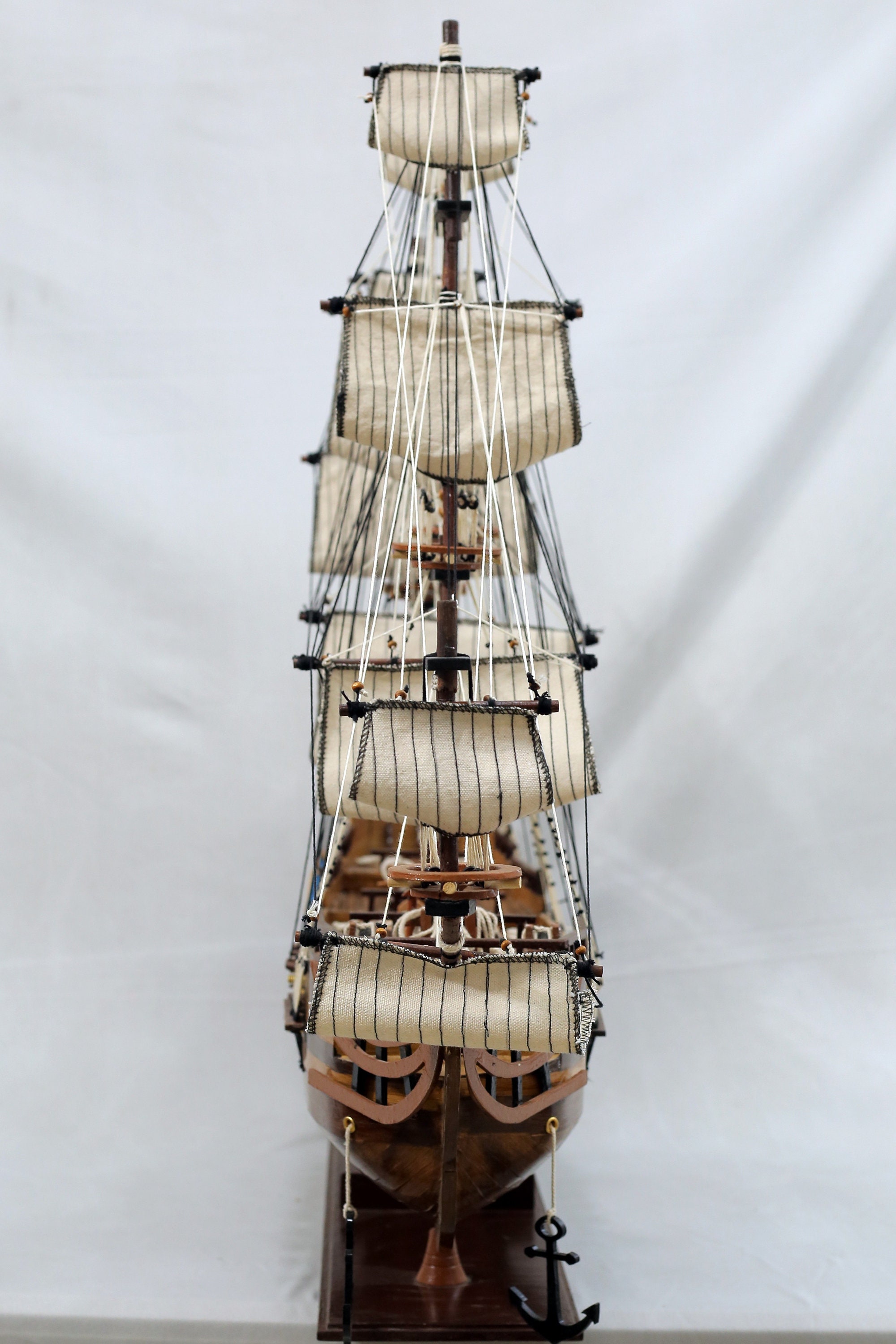 La Licorne Wooden Model Ship - Etsy