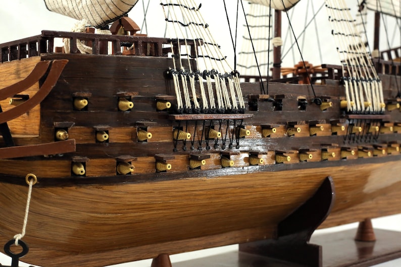 Royal Louis Wooden Model Ship - Etsy